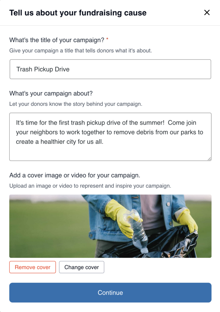 Creating Campaigns - GiveWP